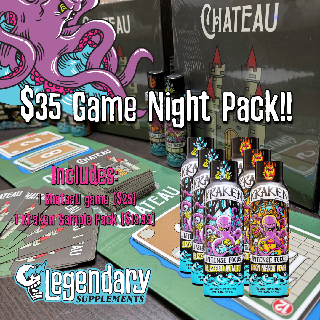 Kraken Intense Focus - Legendary Supplements