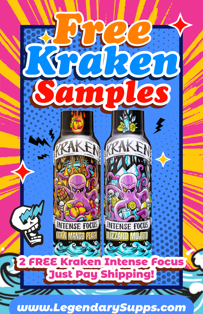 Free Kraken Sample Pack – Legendary Supplements